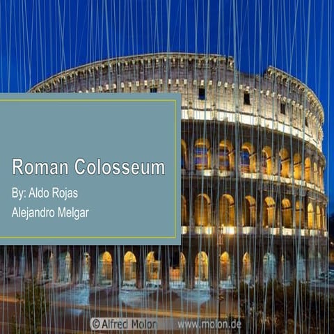 Roman colosseum | PPTX