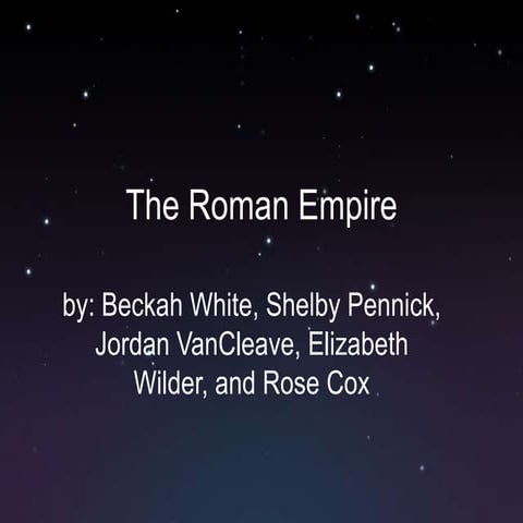 Roman Empire | PPT