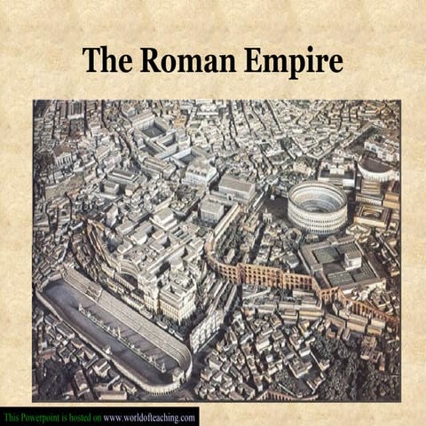 Roman Empire | PPT | Christianity | Religion & Spirituality