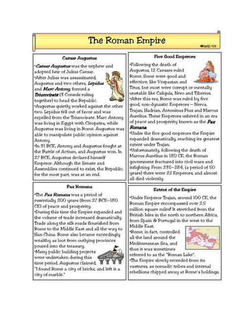Roman republic handout and key | PDF