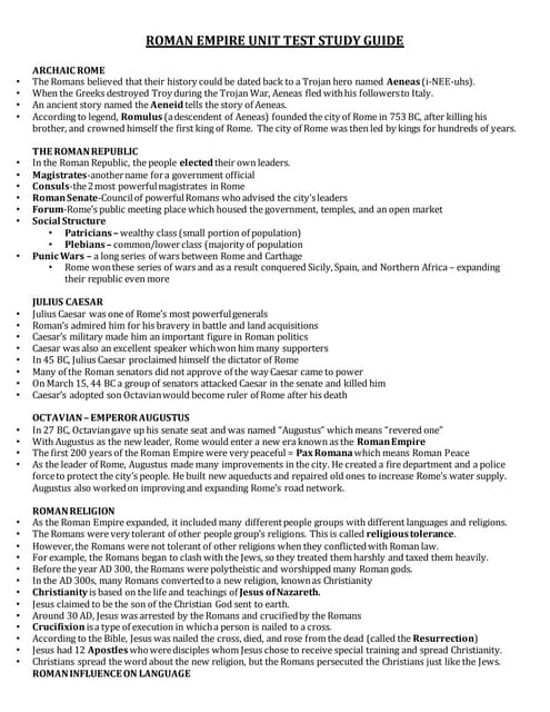 The roman empire political | PPTX