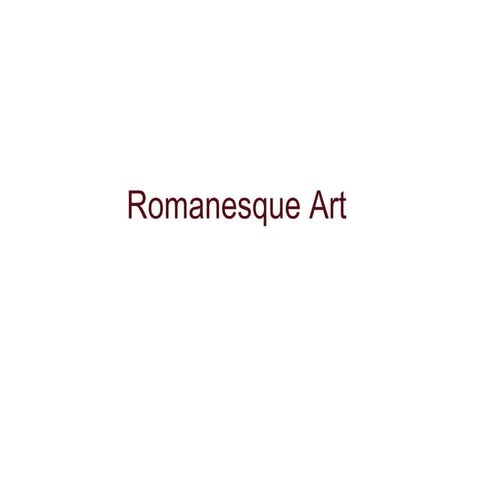 Romanesque | PPT