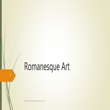 Romanesque art | PPT