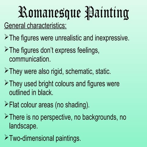 Romanesque painting | PPT