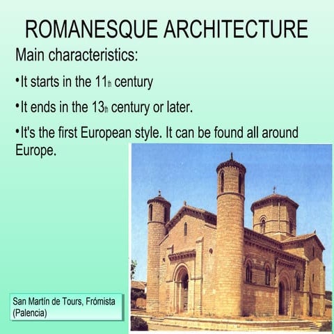 Romanesque architecture | PPT