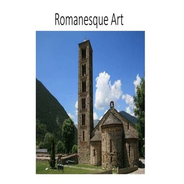Romanesque art | PPTX