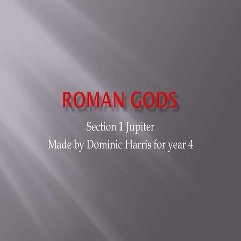 Roman gods | PPT