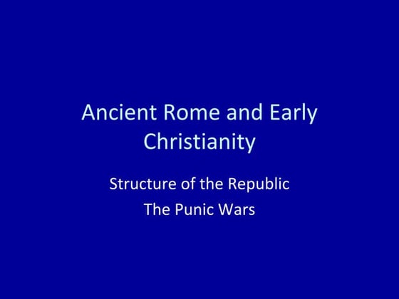 The roman empire | PPTX