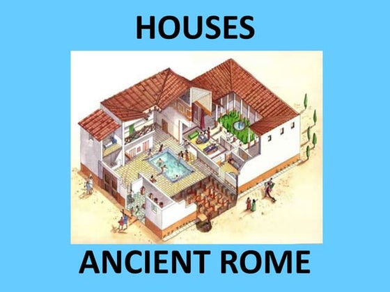 Ancient Roman House Floor Plan Rooms Of The Ancient Roman House