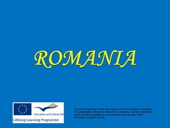 Romania Presentation | PPT