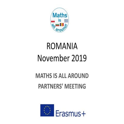 Romania - Erasmus + meeting | PPT