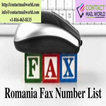 Romania fax number list | PDF
