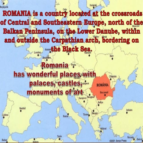 About Romania, Medgidia, Lucian Grigorescu School | PPT