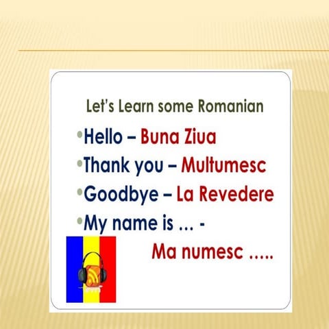 Presentation of ROMANIA for Erasmus trips.ppt