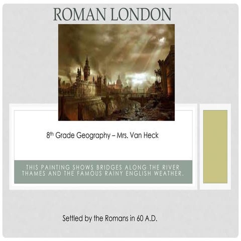 Roman london | PPTX