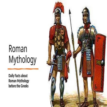 Roman Mythology Daily Facts Ancient Rome and Latin | PPTX