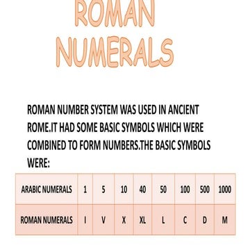ROMAN NUMERALS.pptx