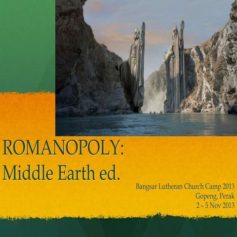 Romanopoly me edition | PPTX