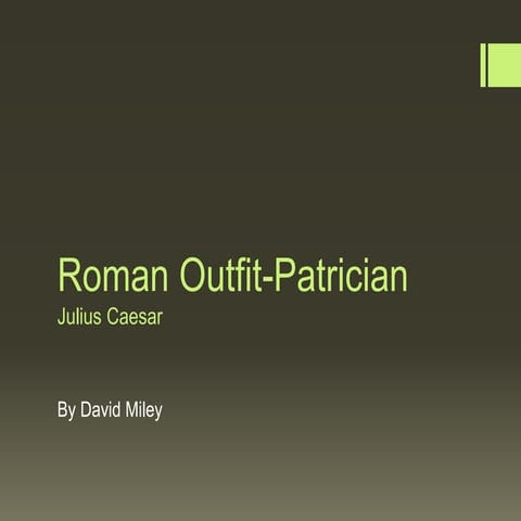 Ancient rome patrician | PPTX