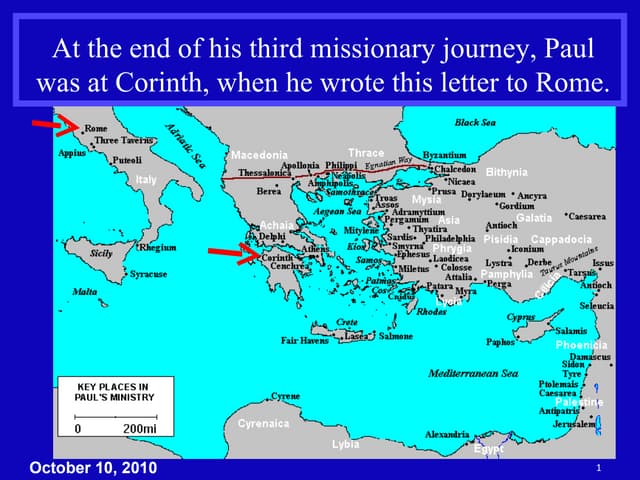 The Book of Romans | PPTX