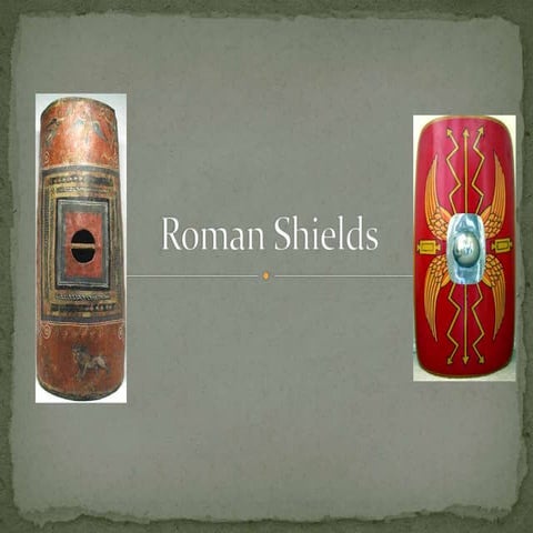 Roman shields | PPTX