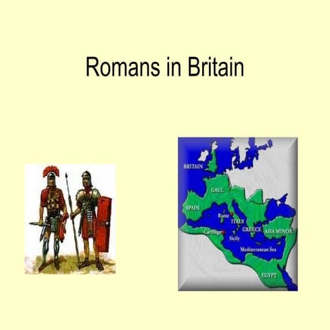 Romans in Britain | PPT