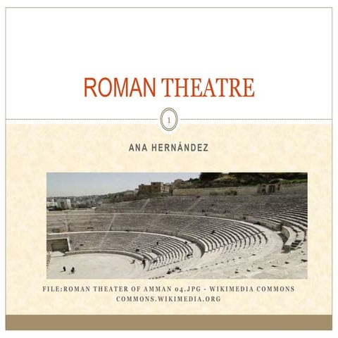 Roman theatre | PPTX
