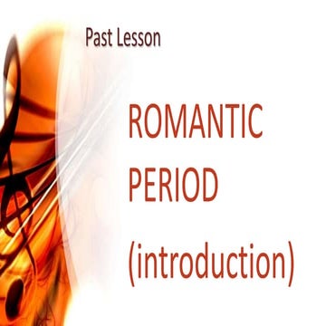 Program Music - Romantic Period | PPTX