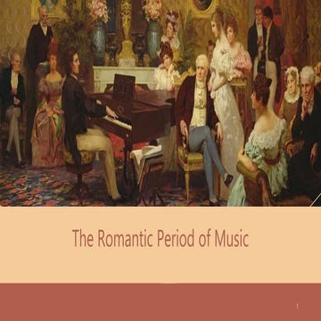 The Romantic Era of Music | PPTX