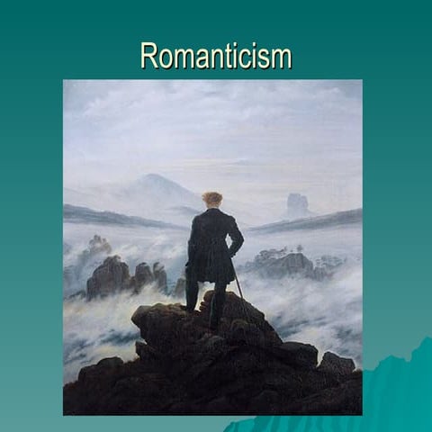 Romanticism. Great Britain and Spain. | PPT | Books and Literature