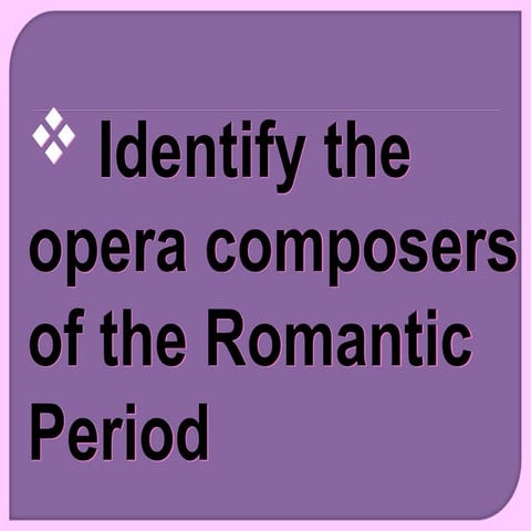 ROMANTIC MUSI Romantic music (1820–1900) | PPT