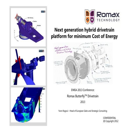 Romax: state-of-the-art drivetrain - EWEA 2013 by Yann Rageul | PDF