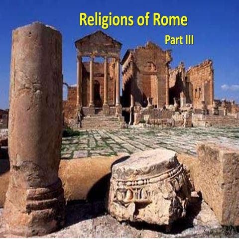 Rome part 3 - religions | PPTX