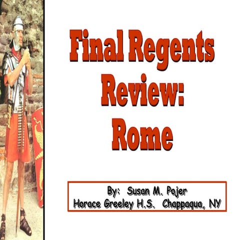 Rome3 | PPT