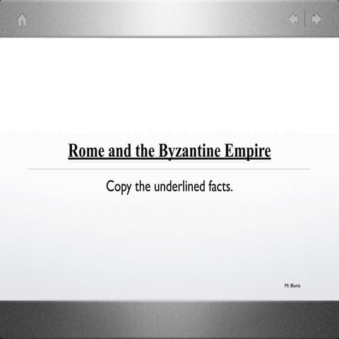 Byzantine empire | PPTX