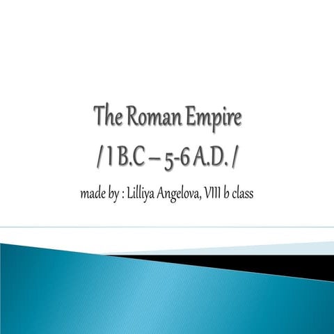 The Roman Empire | PPT