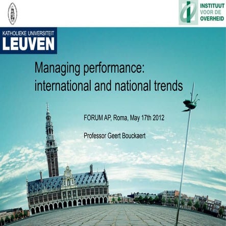 Managing performance: international and national trends | PPT