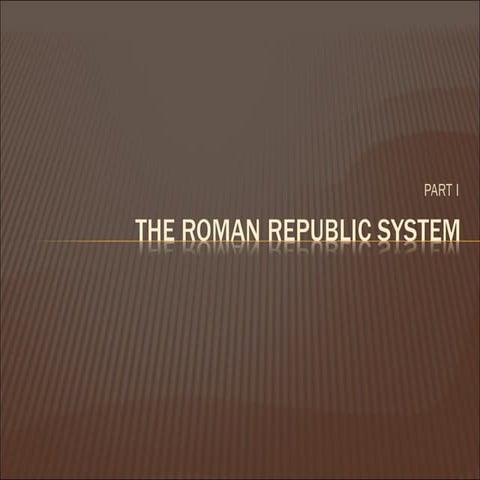 Rome government | PPT