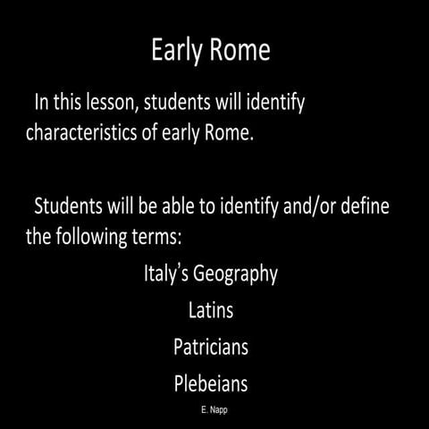 Rome Introduction | PPT