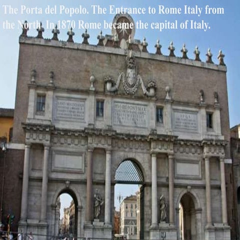 Rome Italy Presentation #1 | PPTX