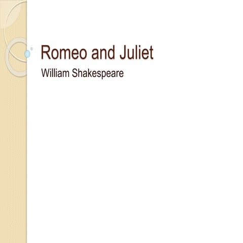 Romeo and juliet | PPT