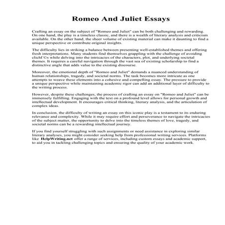 Romeo Juliet Essay.pdf