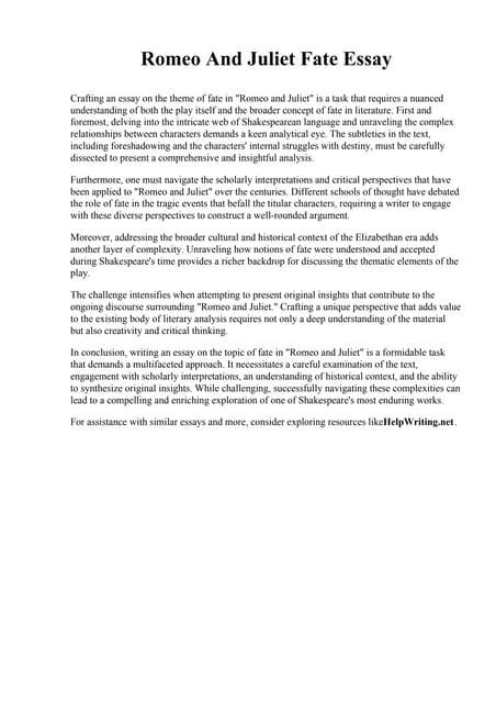 Romeo And Juliet Balcony Scene Essay.pdf | Fiction | Books and Literature