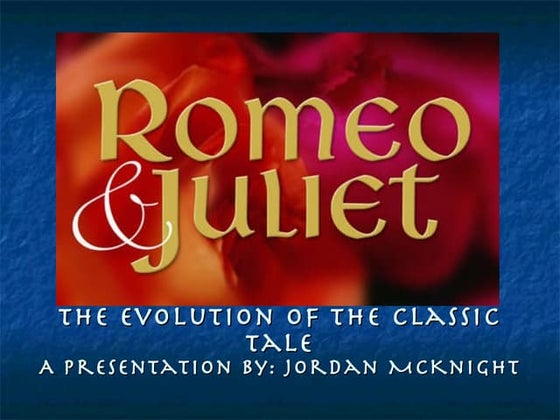 Romeo and Juliet | PPSX