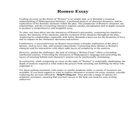 Romeo Juliet Essay.pdf