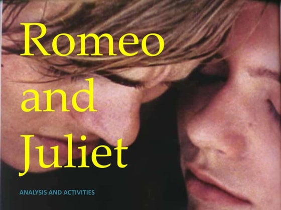 Romeo and Juliet Parts of Plot Overview | PPT