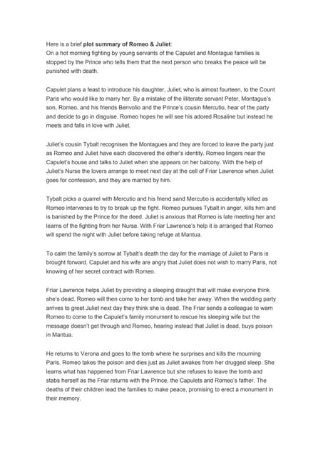 Romeo and juliet | PPT