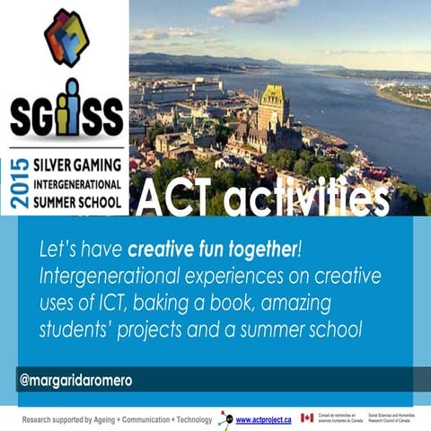 ACT activities. Let’s have creative fun together! | PDF
