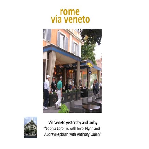 Rome : Via Veneto | PPT