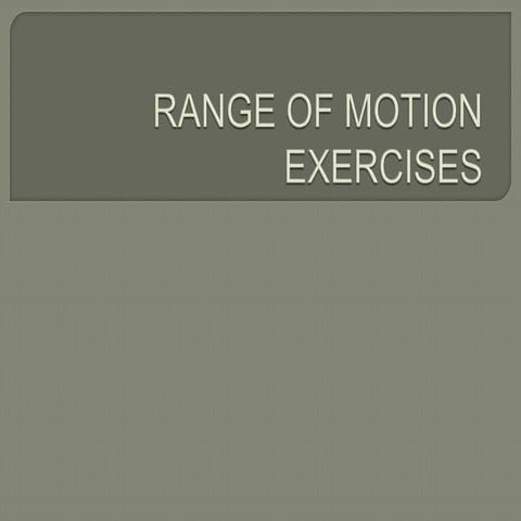 ROM exercises.pptx